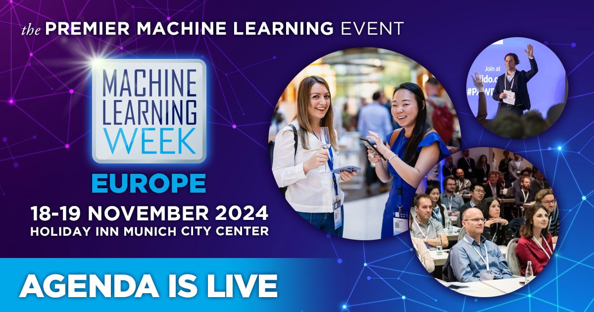 Agenda 2024 - Machine Learning Week Europe